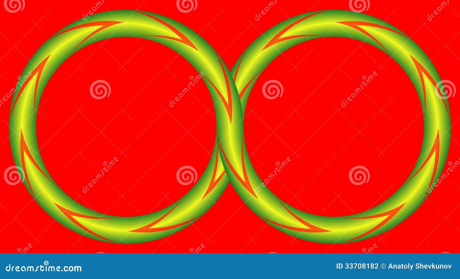 Illusion (Infinite) stock vector. Illustration of element - 33708182