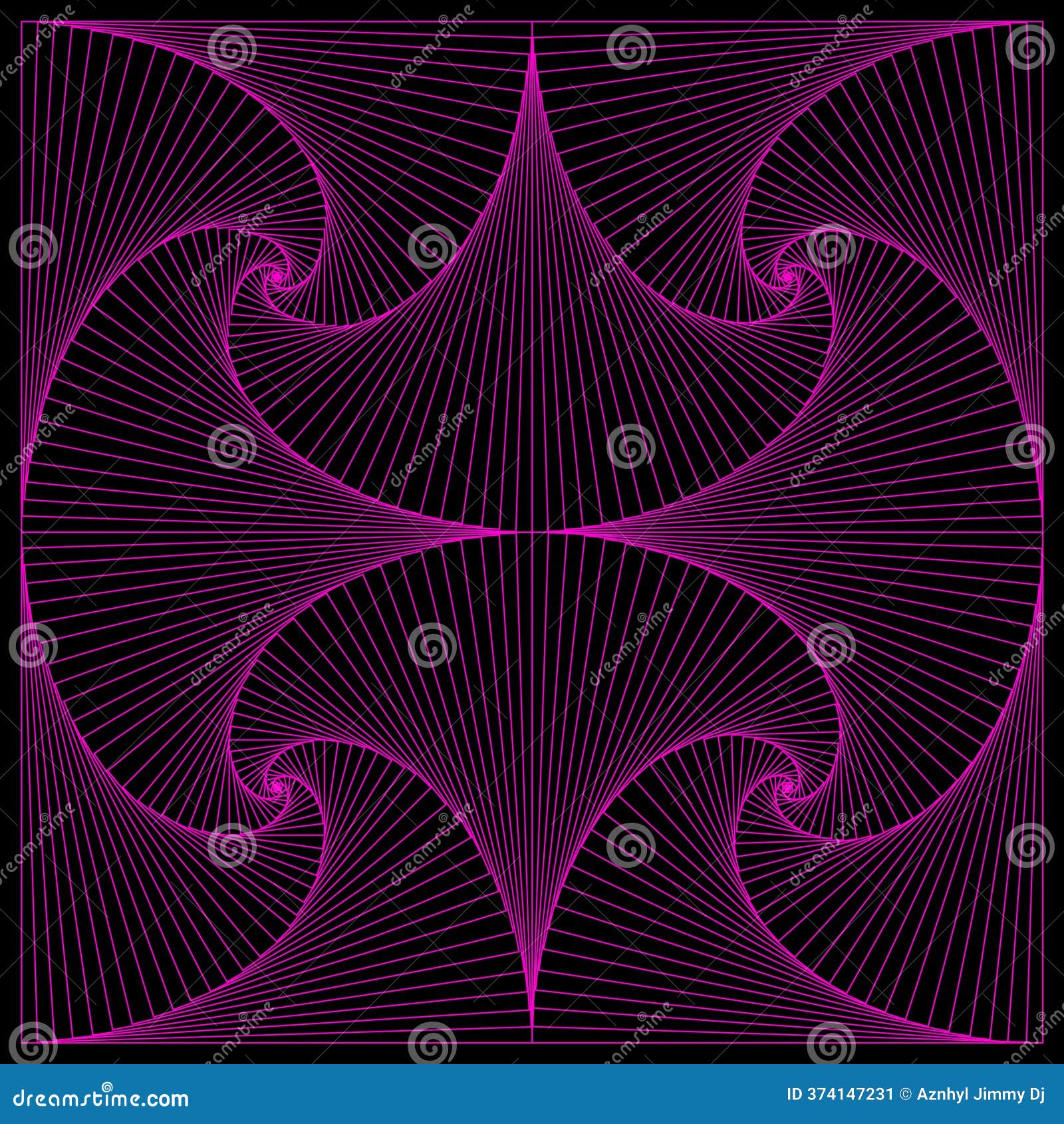 Illusion Line Diffraction Background With Rays Texture Cartoon Vector ...