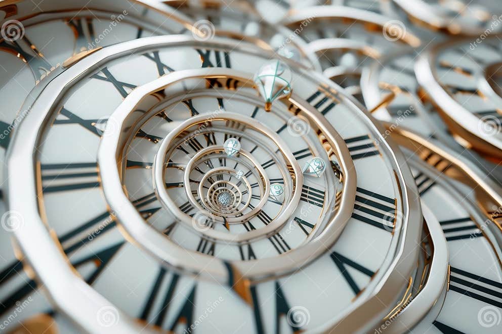 The Illusion of Time Passing by Stock Image - Image of passage, days ...