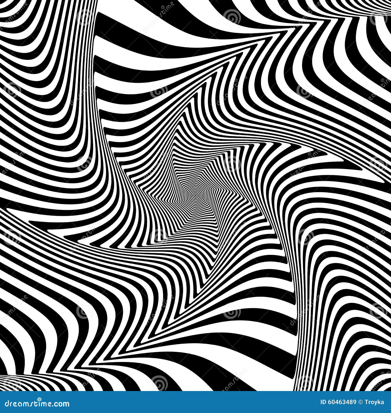 Illusion of Torsion Twisting Movement. Stock Vector - Illustration of ...