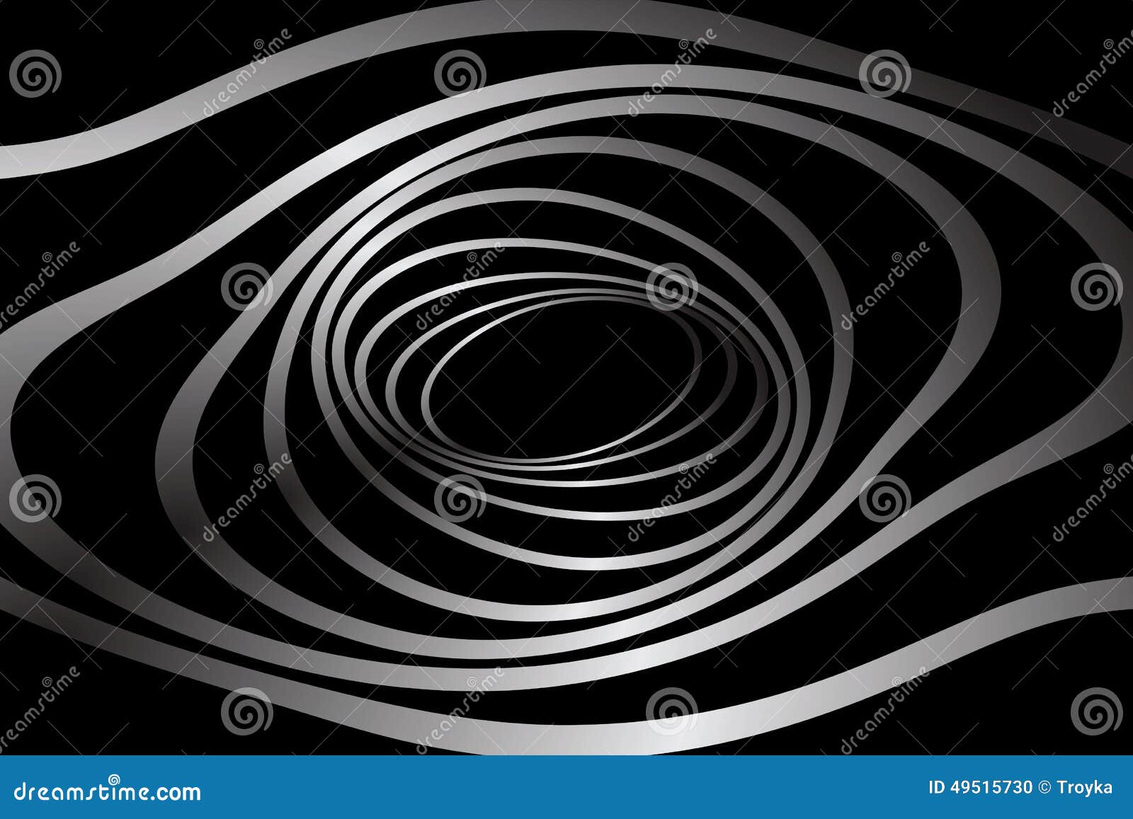 Illusion of Vortex Movement. Stock Vector - Illustration of lines ...