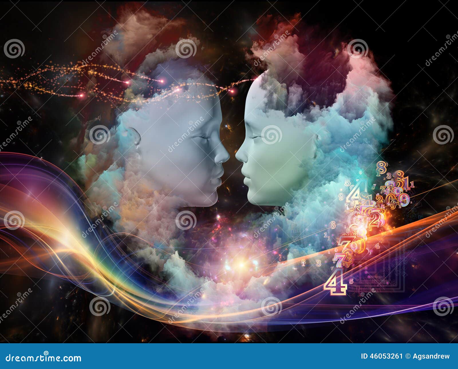 Illusions of the Mind stock image. Image of design, effect - 46053261