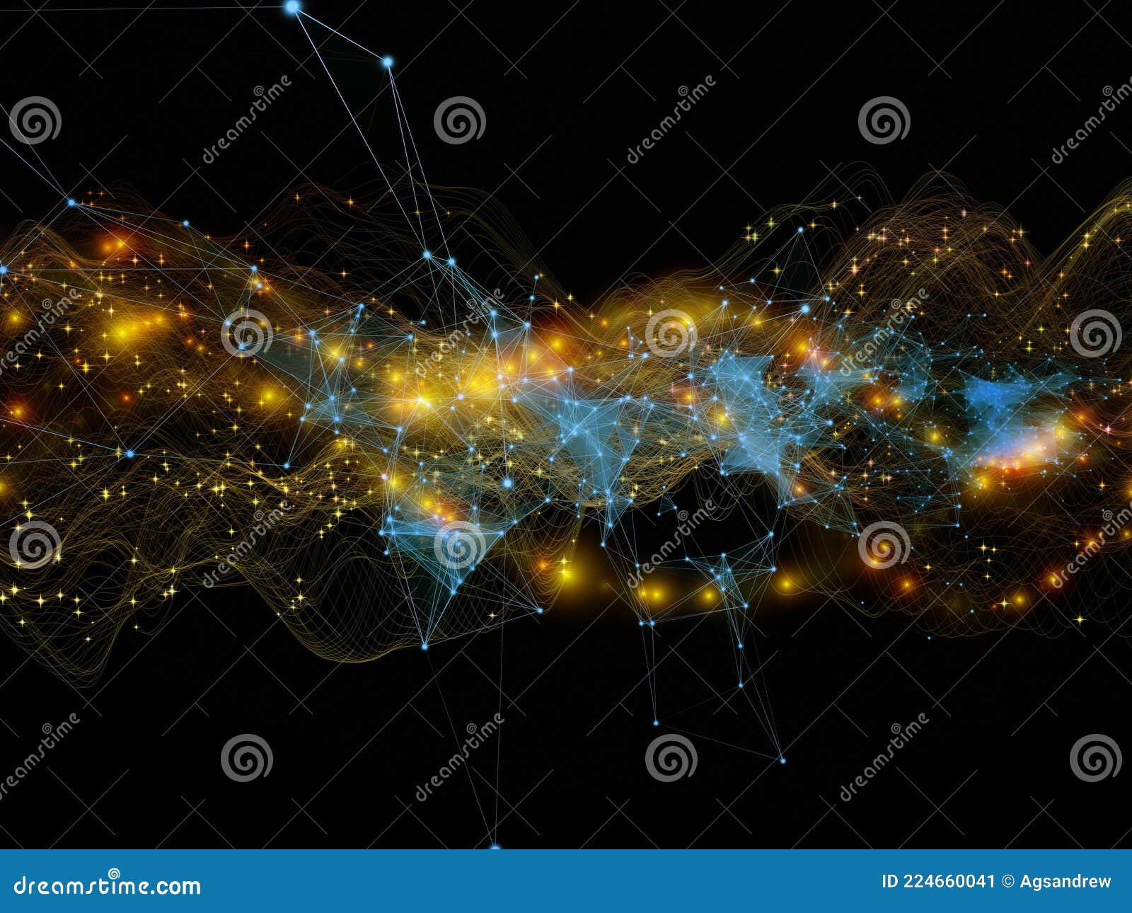 Illusions of Space Frequencies Stock Illustration - Illustration of ...
