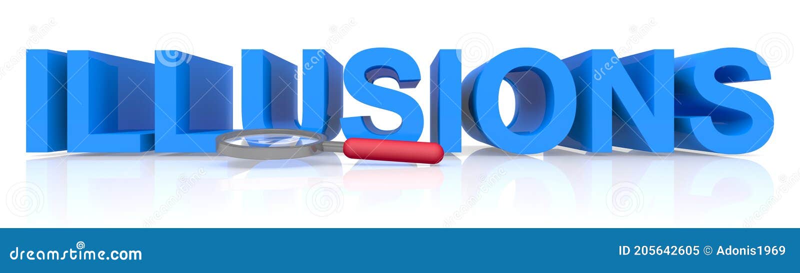 Illusions And Human Mind - Pictured As Word Illusions Inside A Head To ...