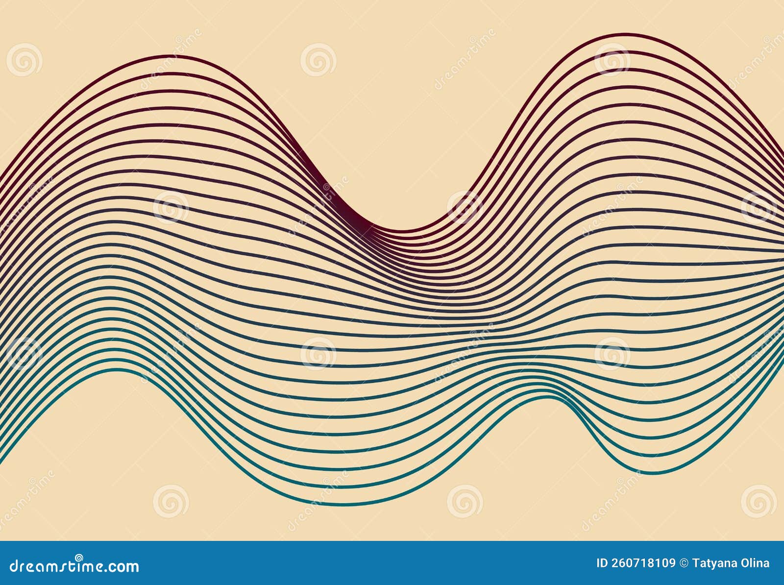 Illusory wavy background stock vector. Illustration of wavy - 260718109