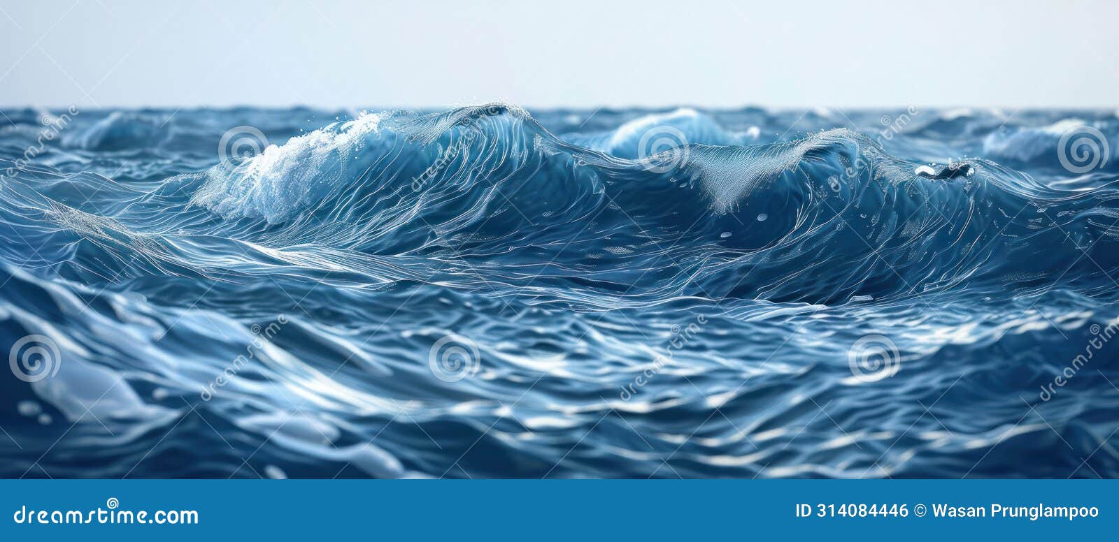 Illustrate the Curvature of Waves in the Ocean To Demonstrate the ...