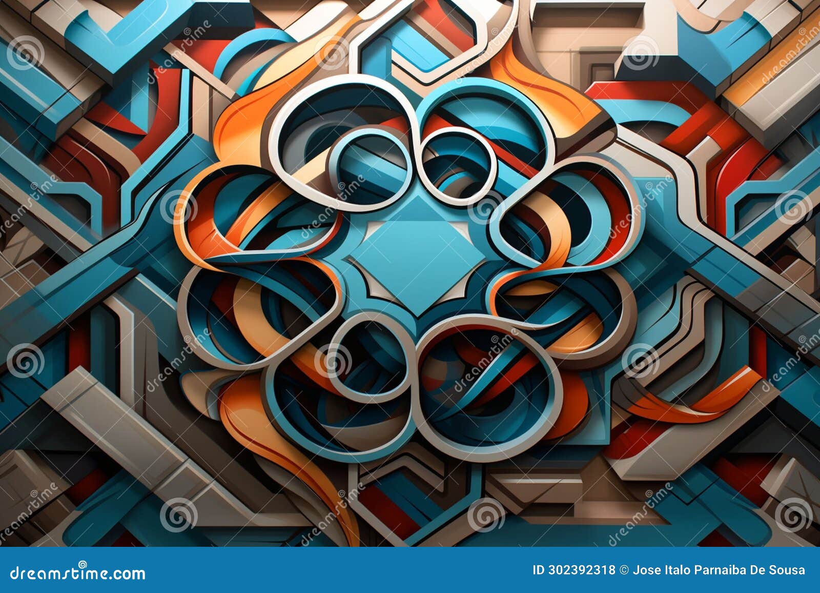 Illustrate the Modern Adaptation of Islamic Stock Illustration ...