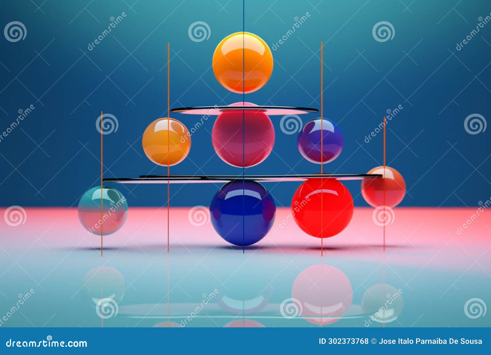 Illustrate the Theme of Balance and Equilibrium Stock Illustration ...