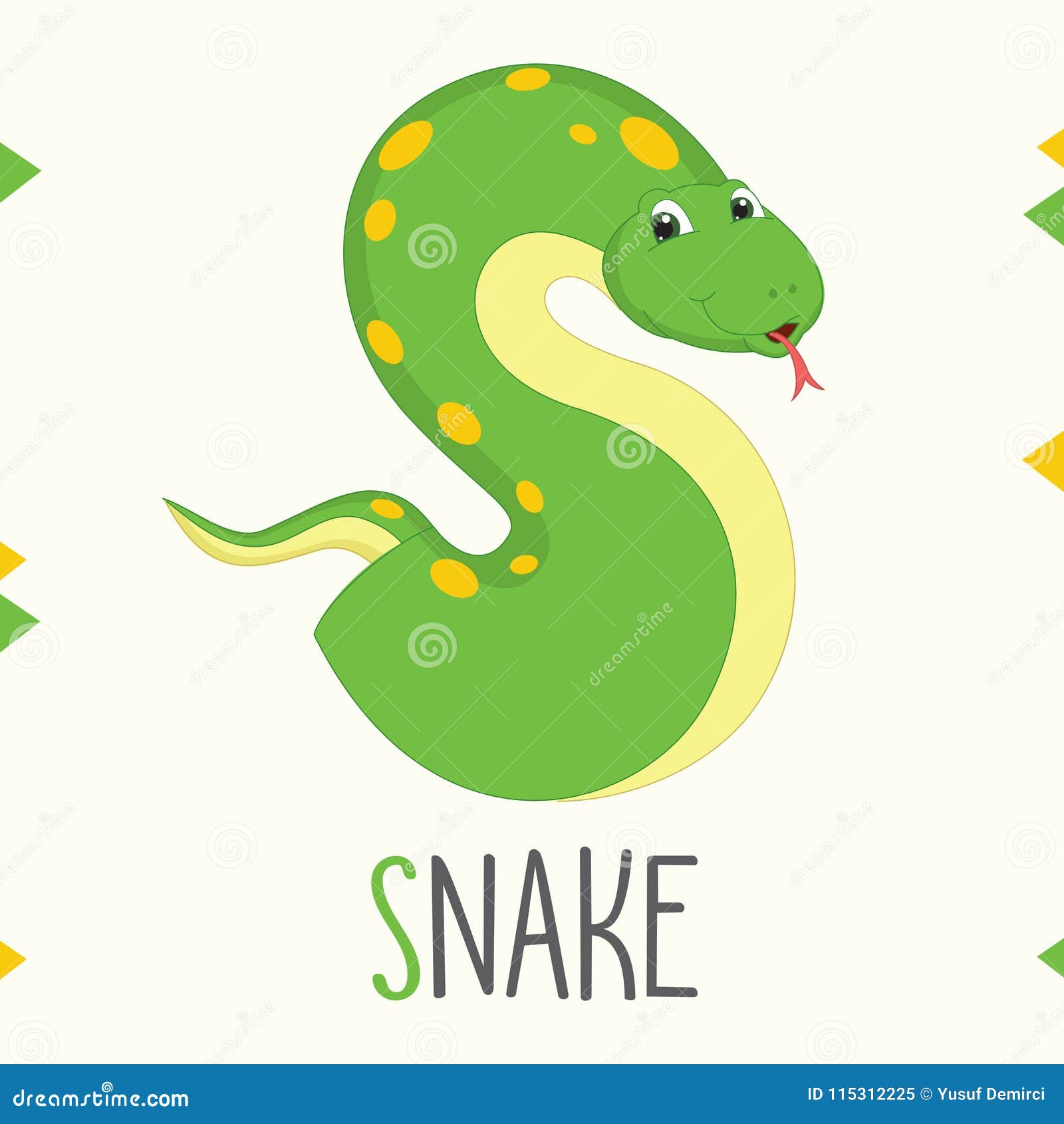 Letter S For Snake Wordmark Logo Icon Vector Logo Template ...