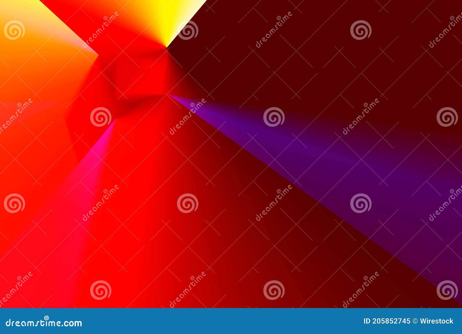 Illustrated Background Rendered with Reddish Colors Stock Illustration ...