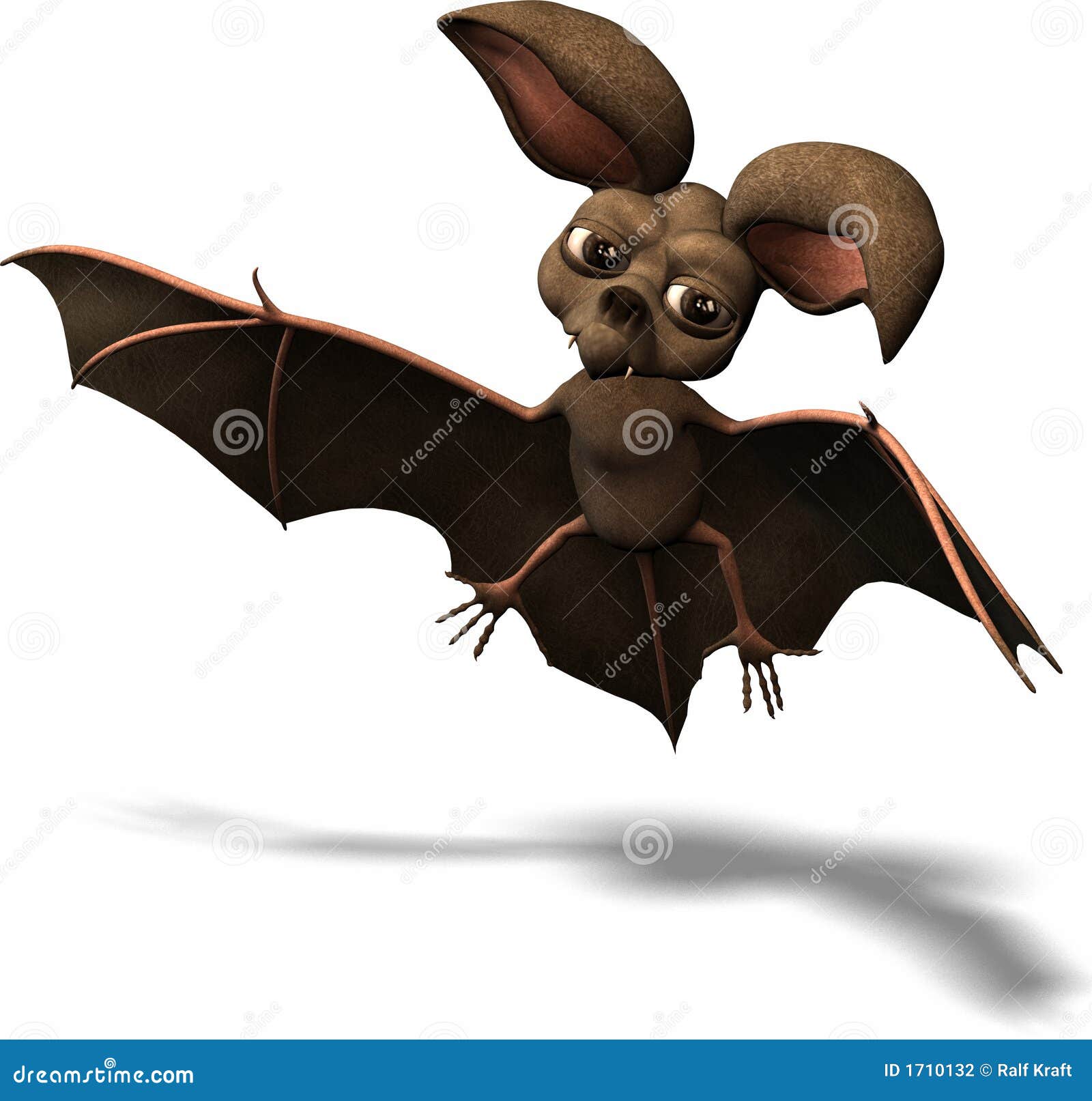 Illustrated bat stock illustration. Illustration of comic - 1710132