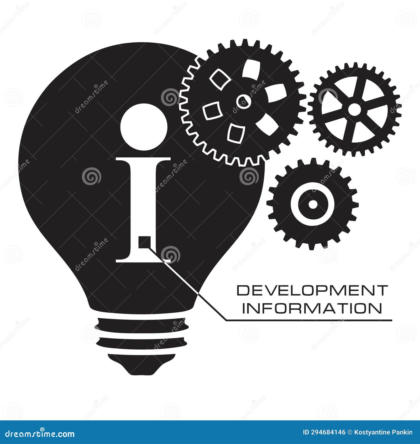 Illustrated Development Information Stock Illustration - Illustration ...