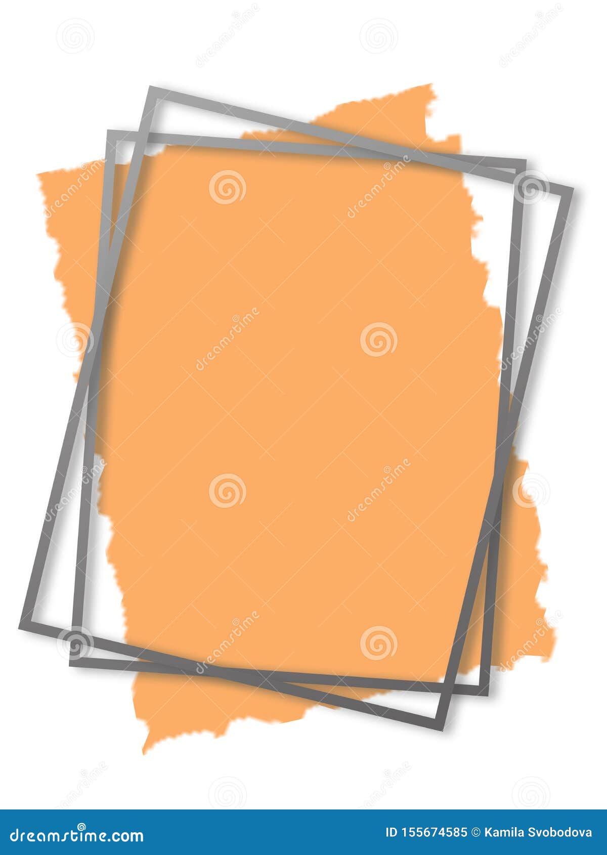 Crooked Painting On Wall Stock Photography | CartoonDealer.com #55421456