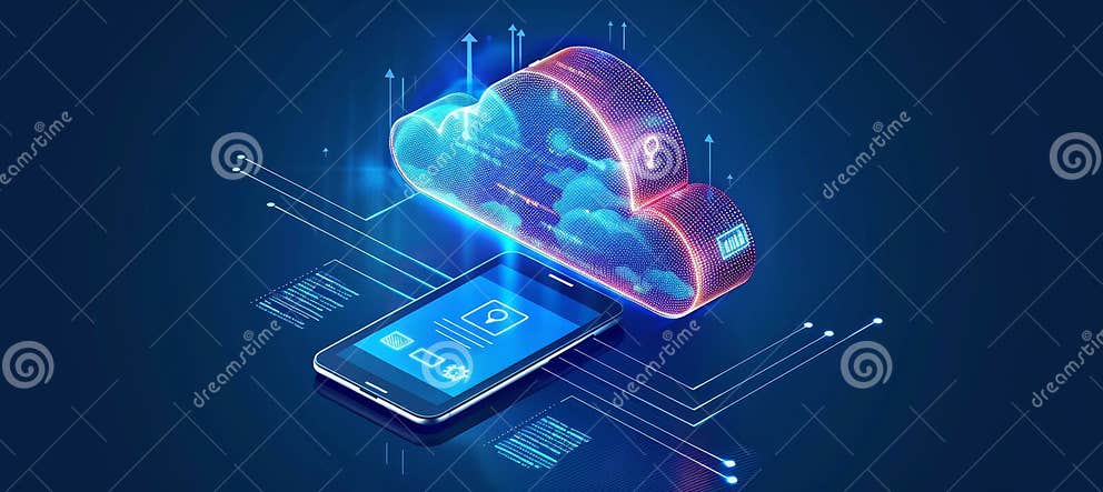 Illustrated Guide Linking Devices To Cloud Storage for Seamless Online ...