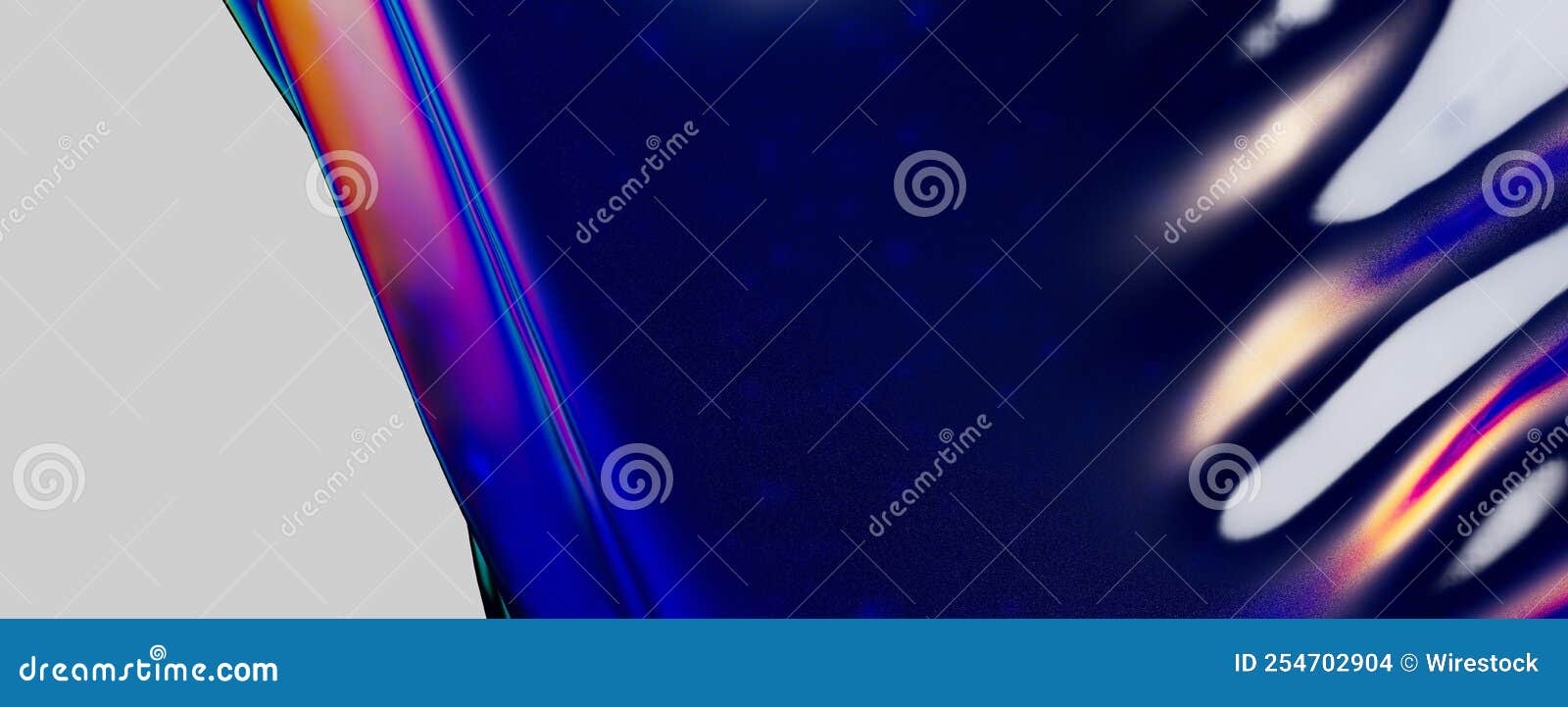 Illustrated Liquid Dark Blue Pattern Against a Grey Background, Perfect ...