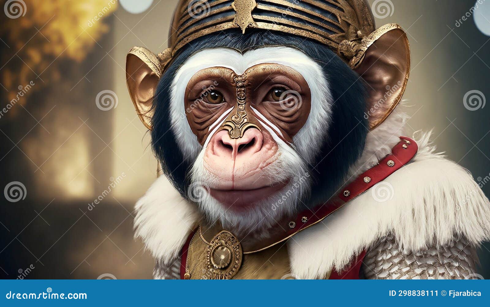 Illustrated Monkey Character Stock Illustration - Illustration of face ...