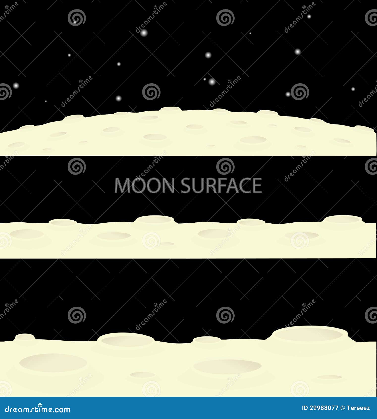 Moon surface stock vector. Illustration of surface, wallpaper - 29988077