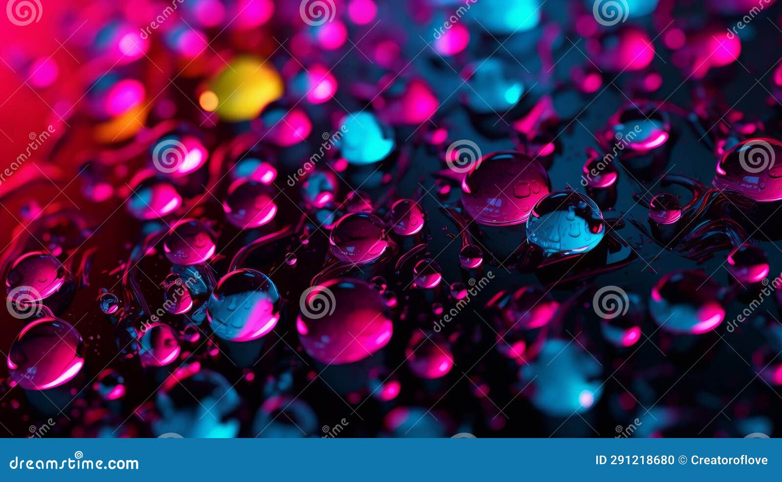 Illustrated Neon Color Dots Royalty-Free Stock Image | CartoonDealer ...