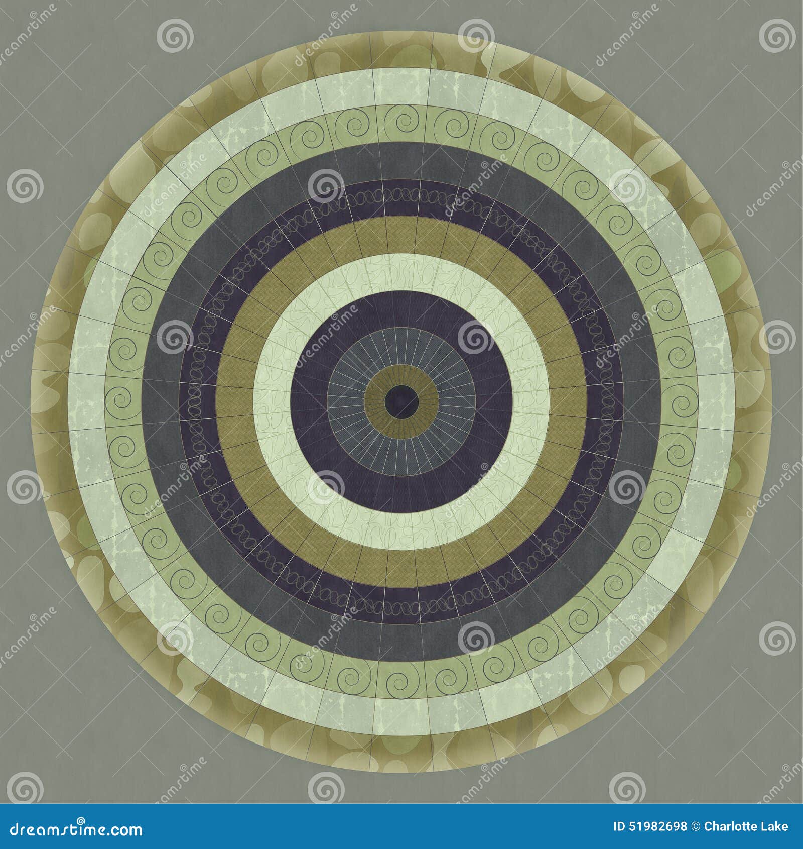 Illustrated Radial Pattern stock photo. Image of score - 51982698
