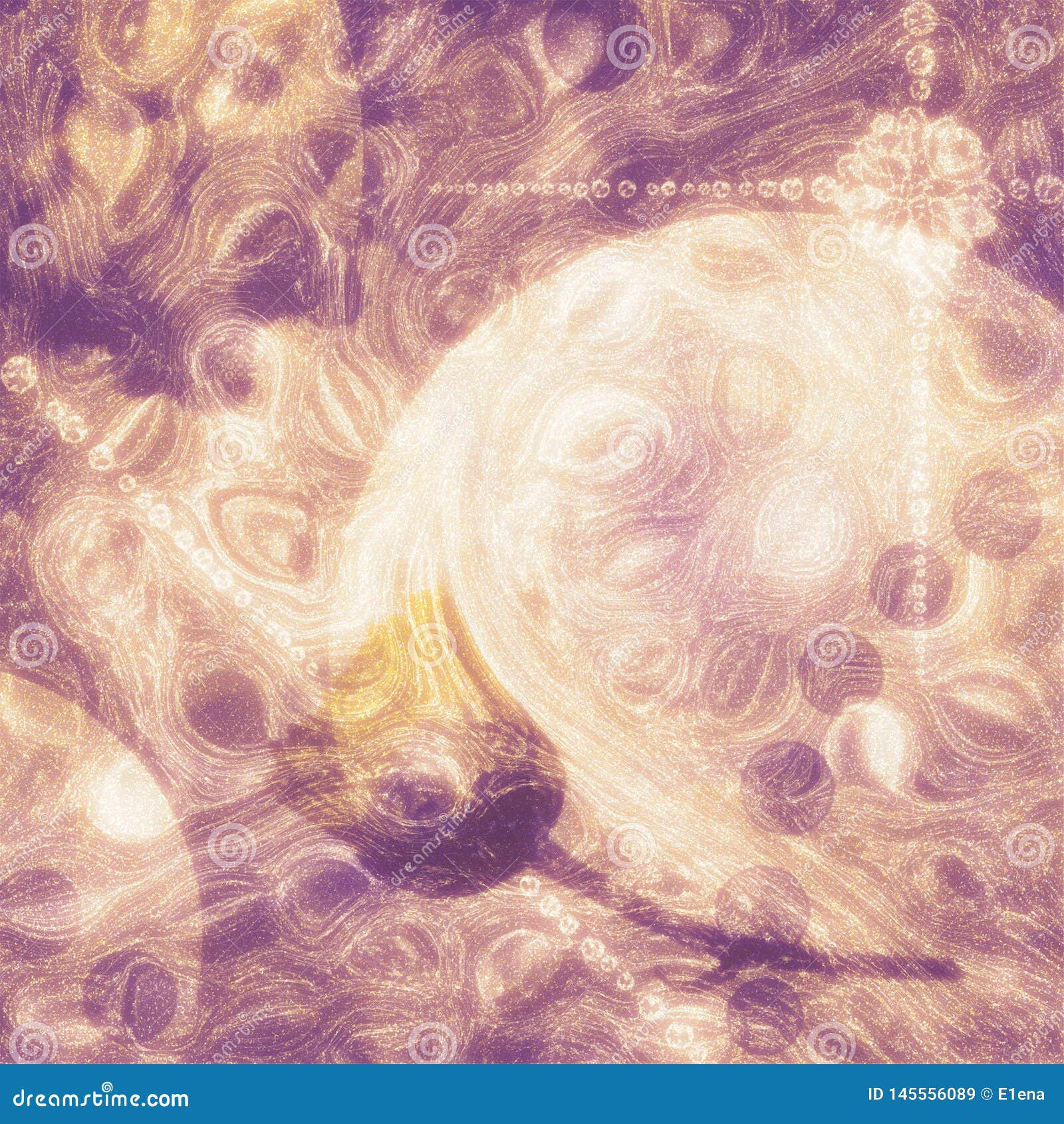 Romantic Abstract Background with Sparkles Stock Illustration ...