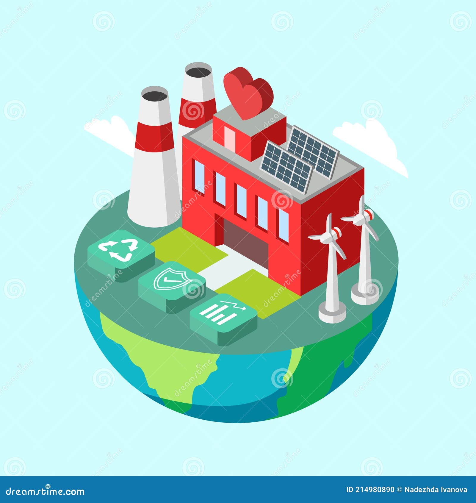 Illustrated Rse Concept Illustrated Vector Illustration. Stock Vector ...