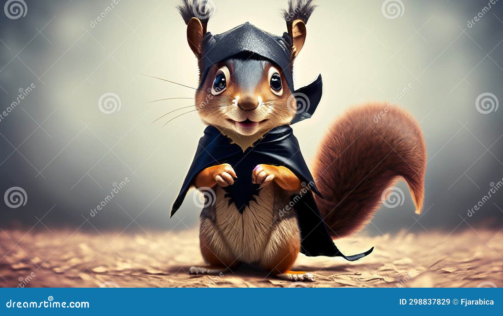 Illustrated Squirrel Character Stock Illustration - Illustration of ...
