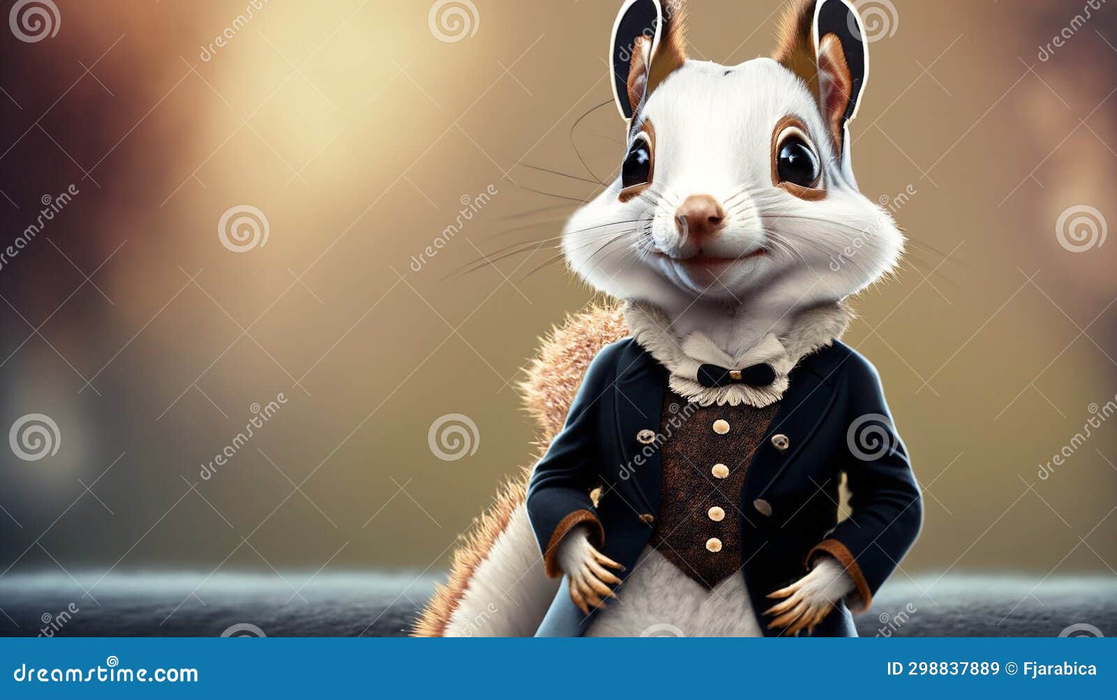 Illustrated Squirrel Character Stock Illustration - Illustration of ...