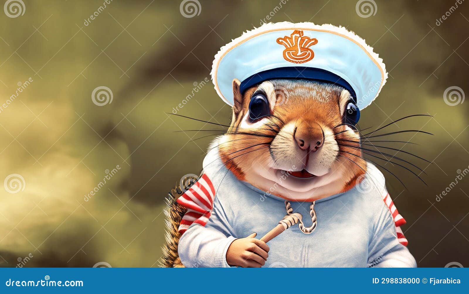 Illustrated Squirrel Character Stock Illustration - Illustration of ...