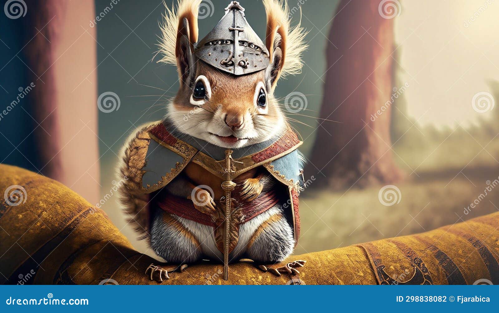 Illustrated Squirrel Character Stock Illustration - Illustration of ...