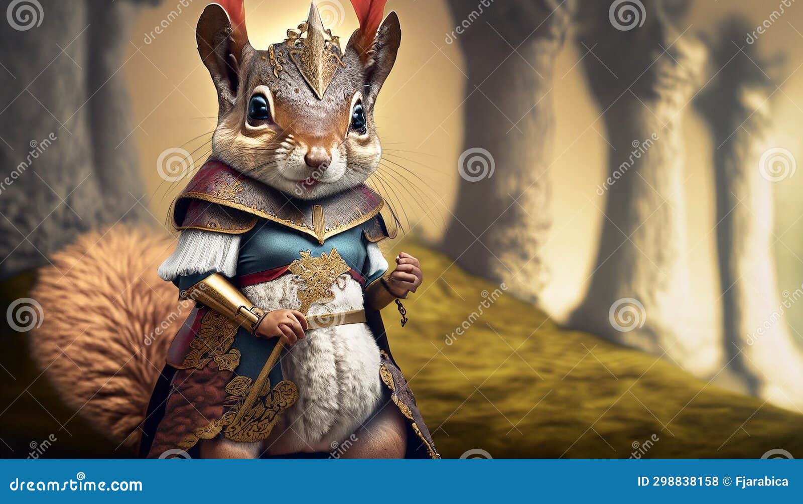 Illustrated Squirrel Character Stock Illustration - Illustration of ...