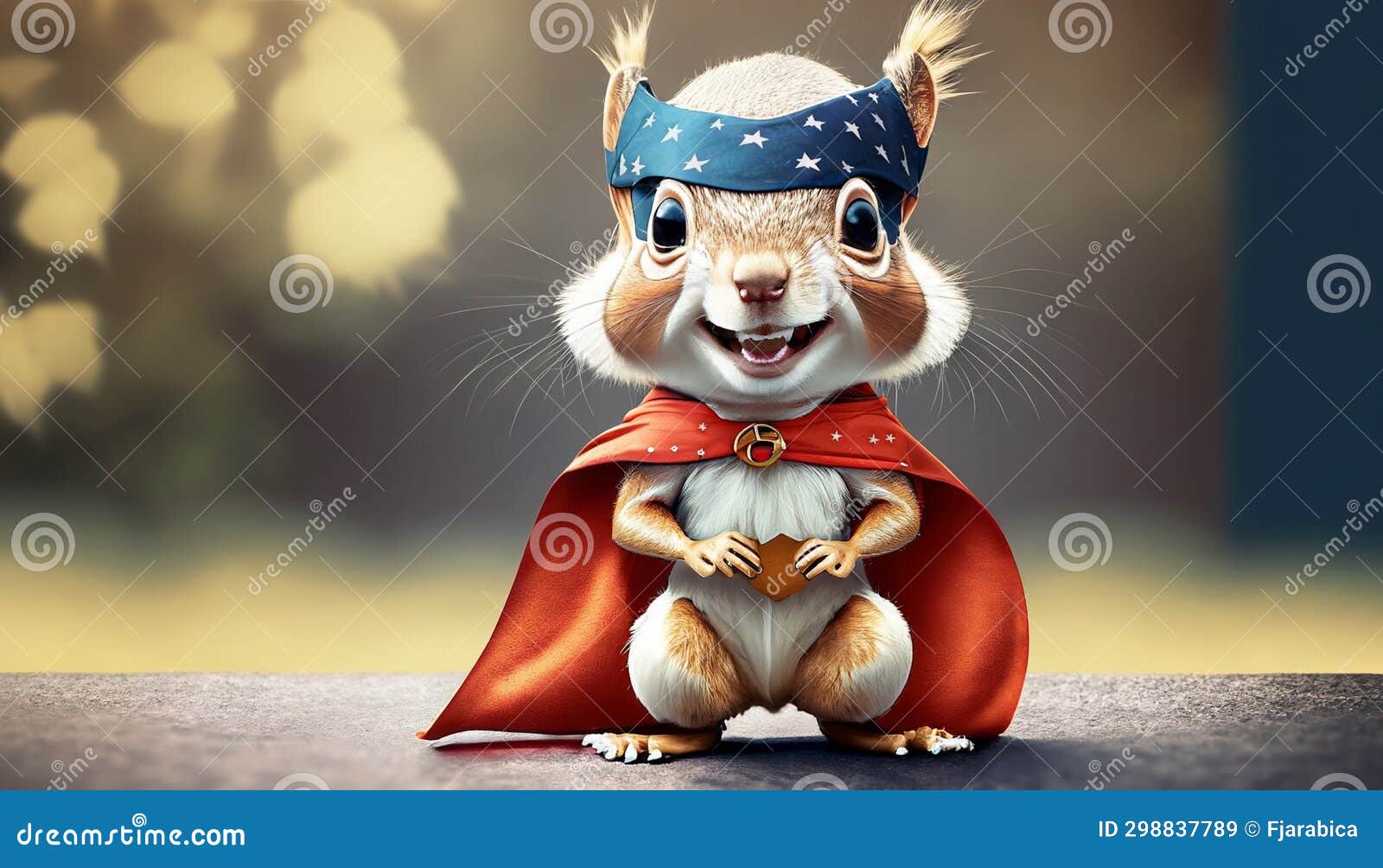 Illustrated Squirrel Character Stock Illustration - Illustration of ...