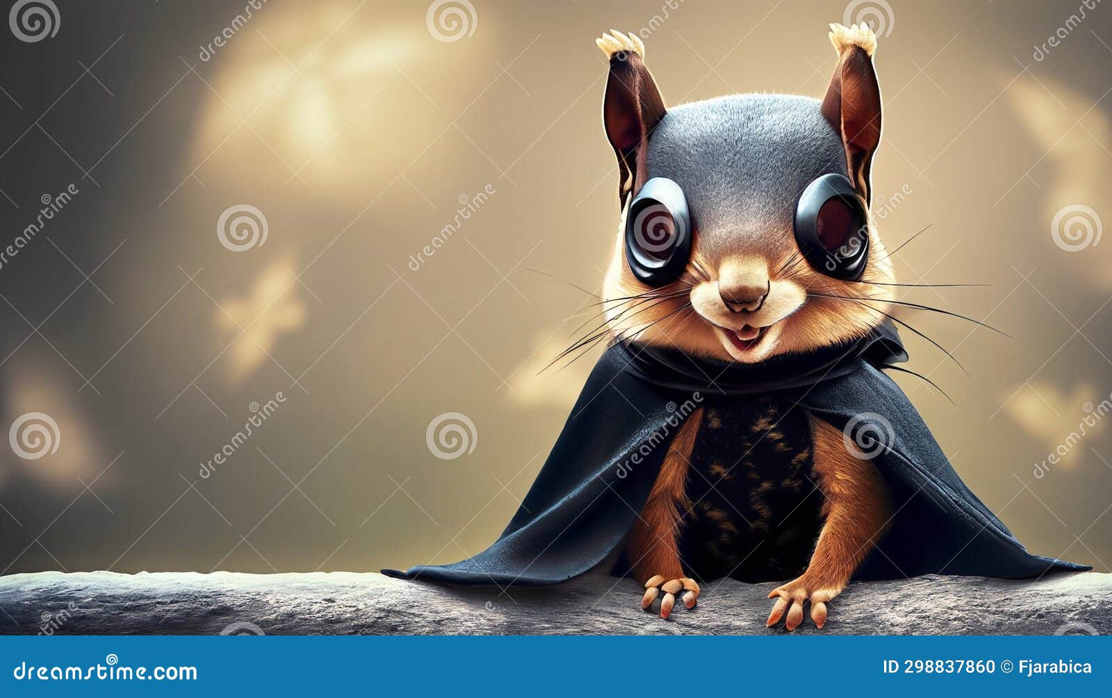 Illustrated Squirrel Character Stock Illustration - Illustration of ...