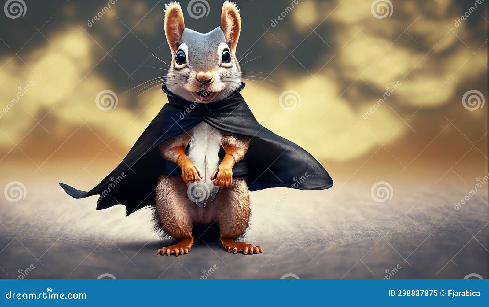 Illustrated Squirrel Character Stock Illustration - Illustration of ...