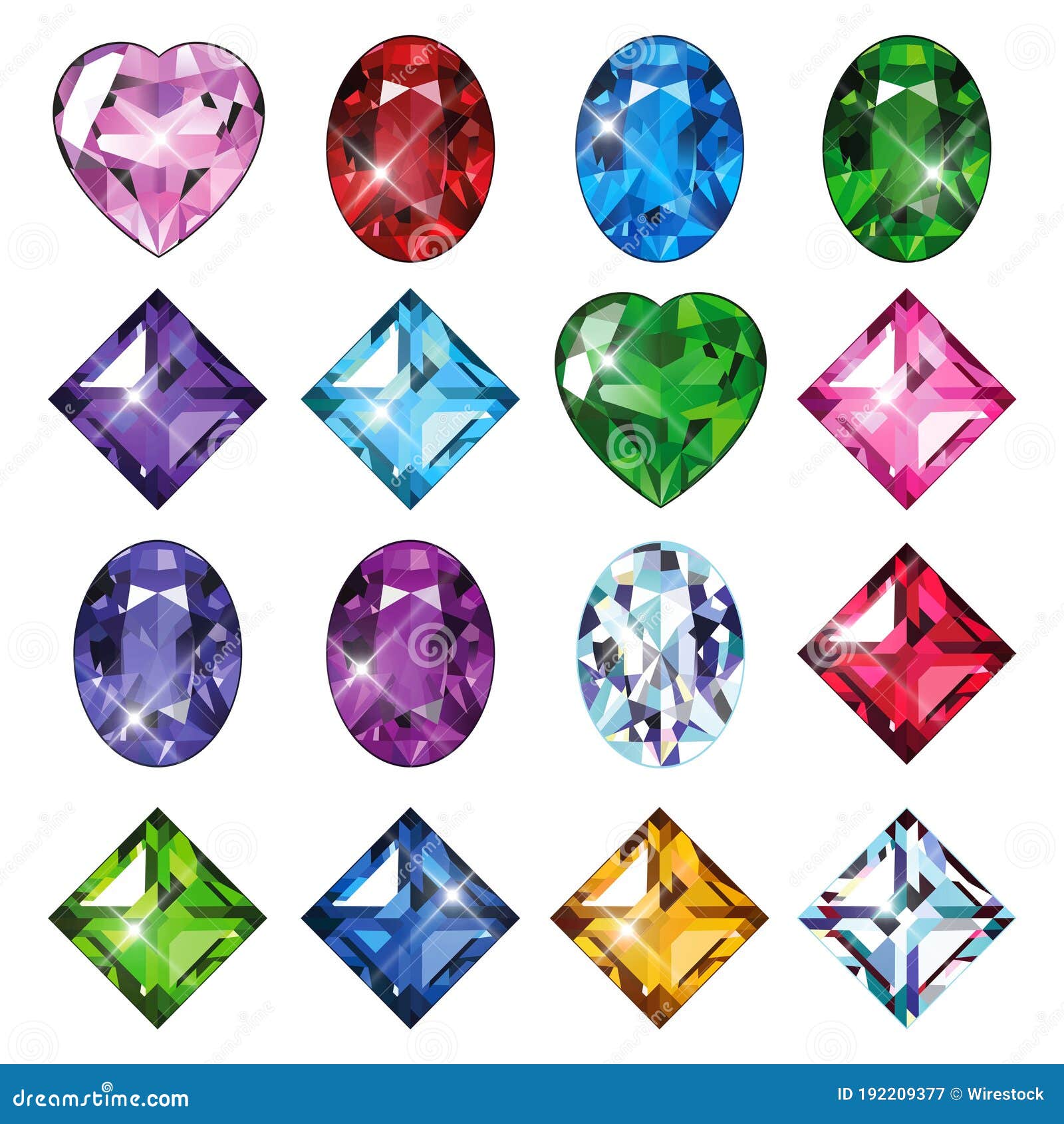 Illustrated Gems Of Beautiful Gift Boxes, Watercolor Style Royalty-Free ...