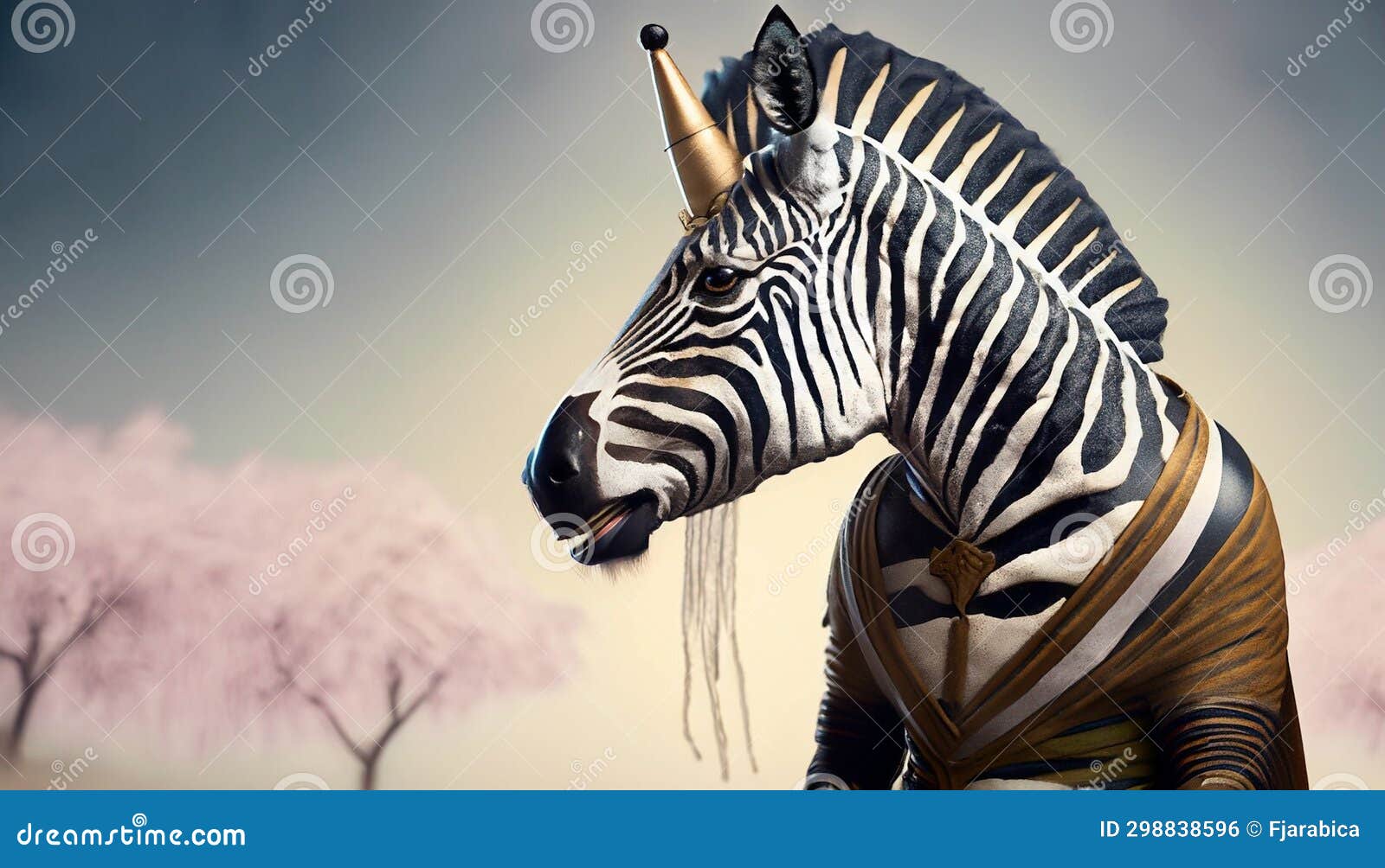 Illustrated Zebra Character Stock Illustration - Illustration of ...