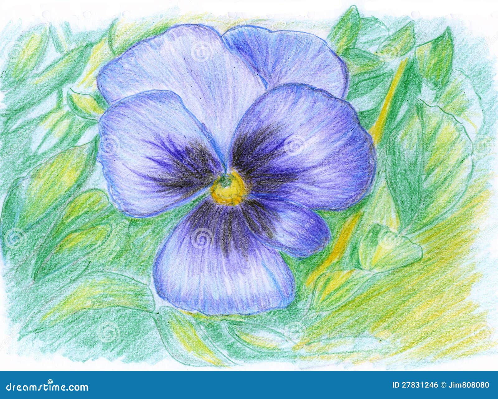 Illustratie-vlinder bloem stock illustratie. Illustration of ...