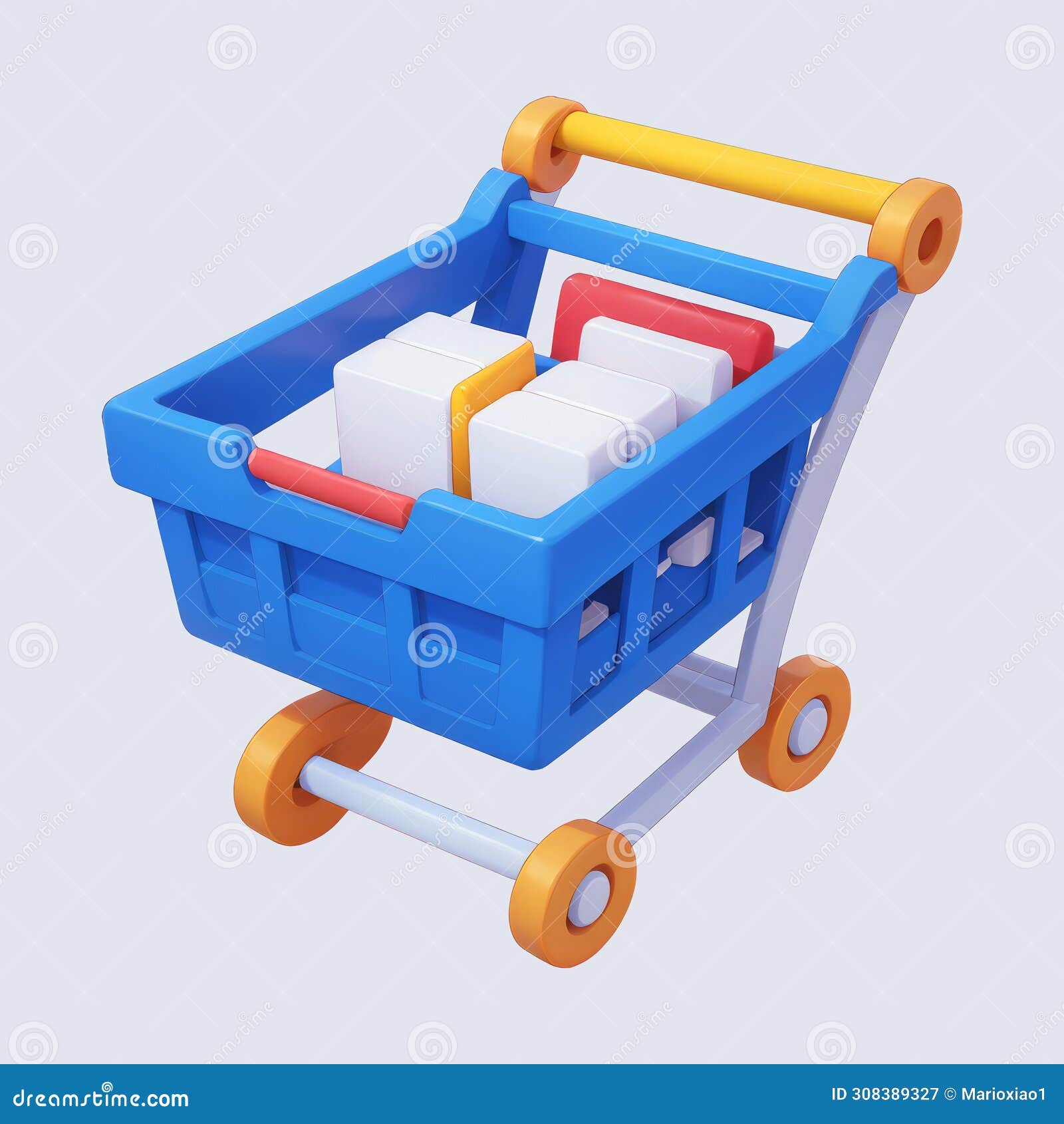 Illustrating Shopping Cart Icons Stock Illustration - Illustration of ...