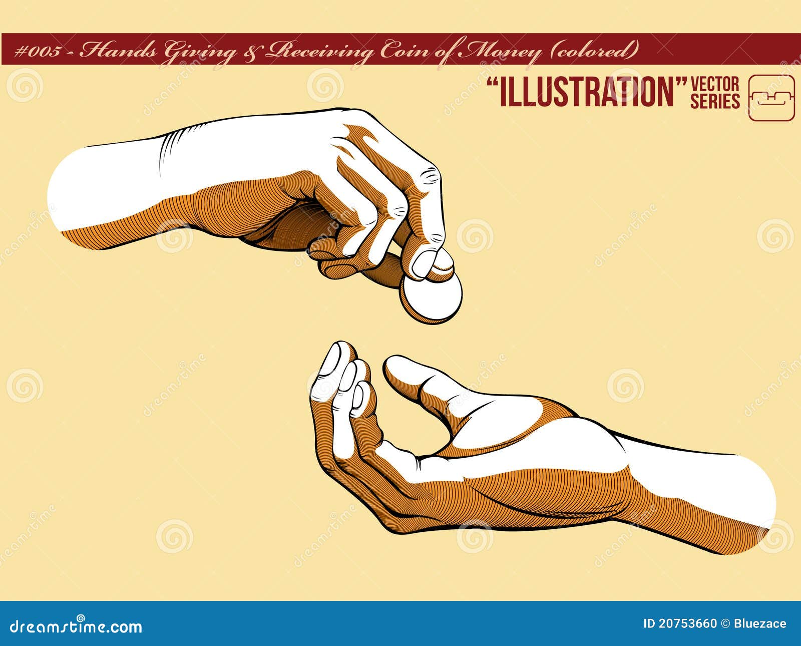 Illustration #005 Hands Giving & Receiving Money_1 Stock Vector ... Illustration #005 Hands Giving & Receiving Money_1 Stock Vector ...