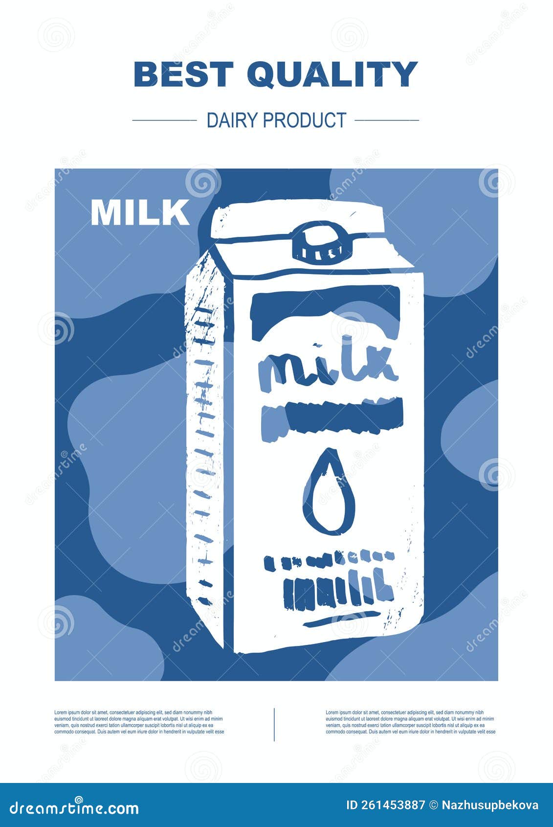Dairy Milk Product. Banners with Cow Pattern Stock Vector ...