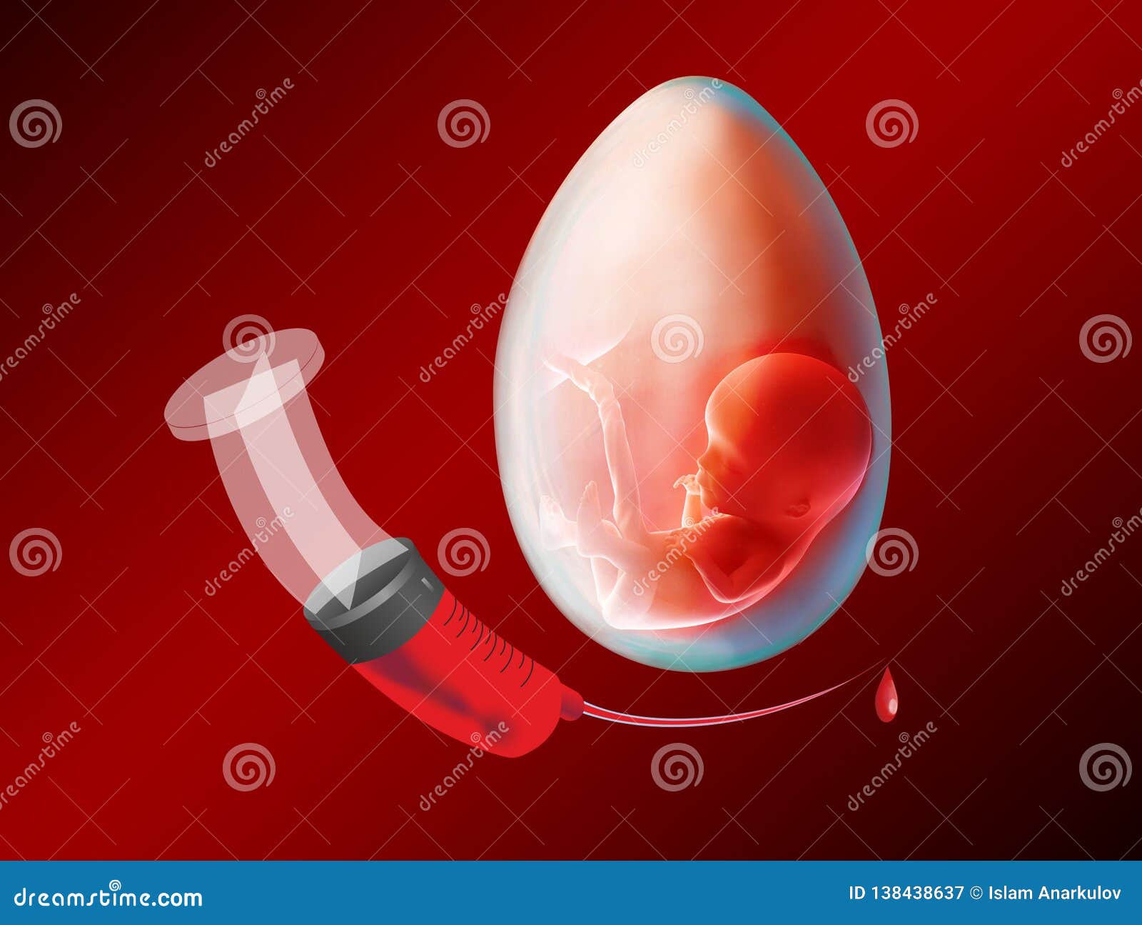 We are against abortion stock illustration. Illustration of abstract ...