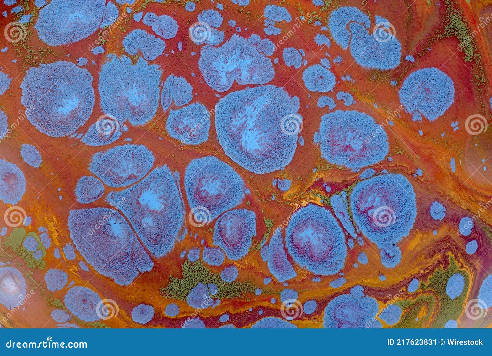 Illustration of an Abstract Background with Colorful Vibrant Patterns ...