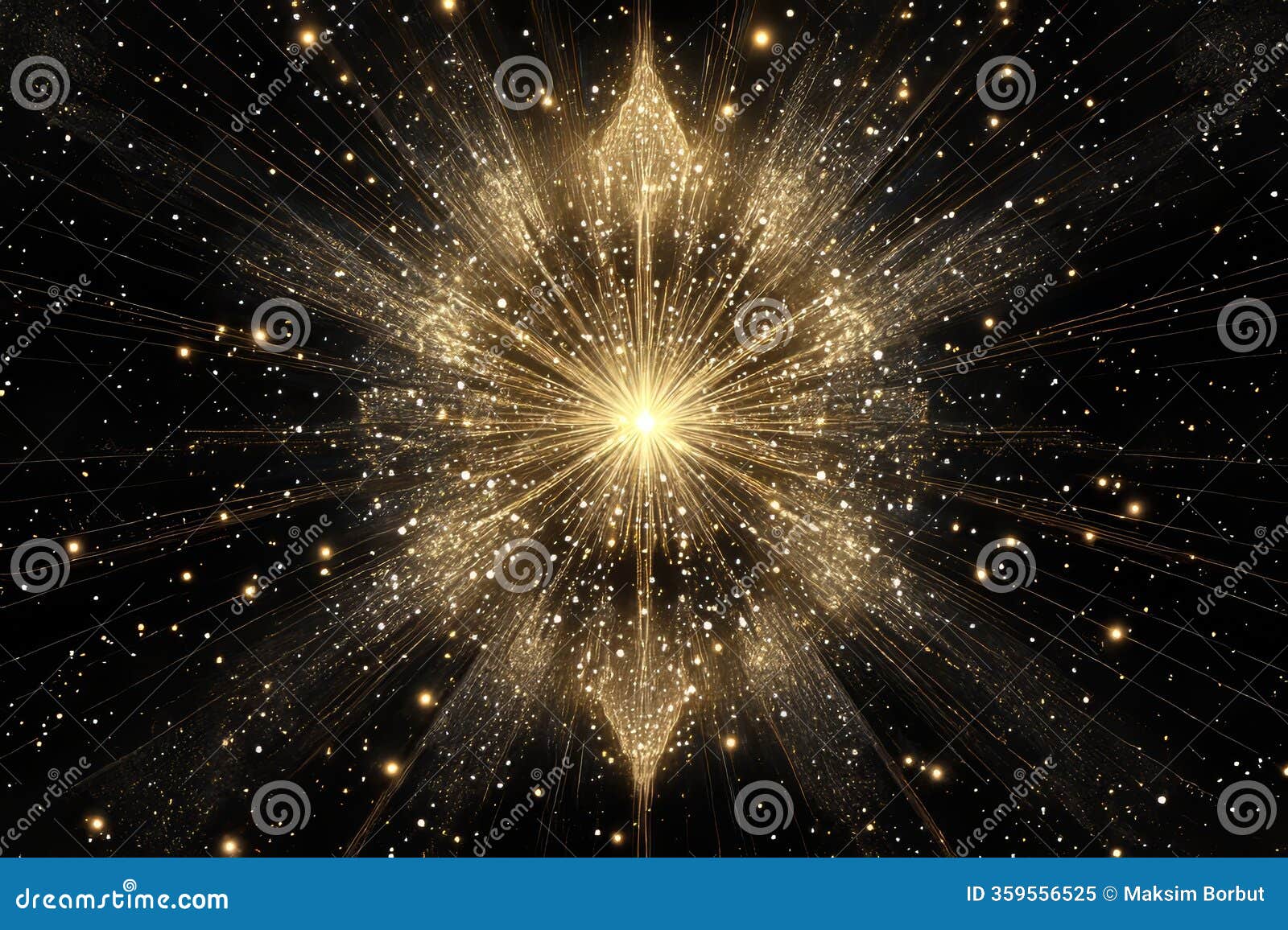 Illustration of an Abstract Background with Dynamic Rays and Radiant ...