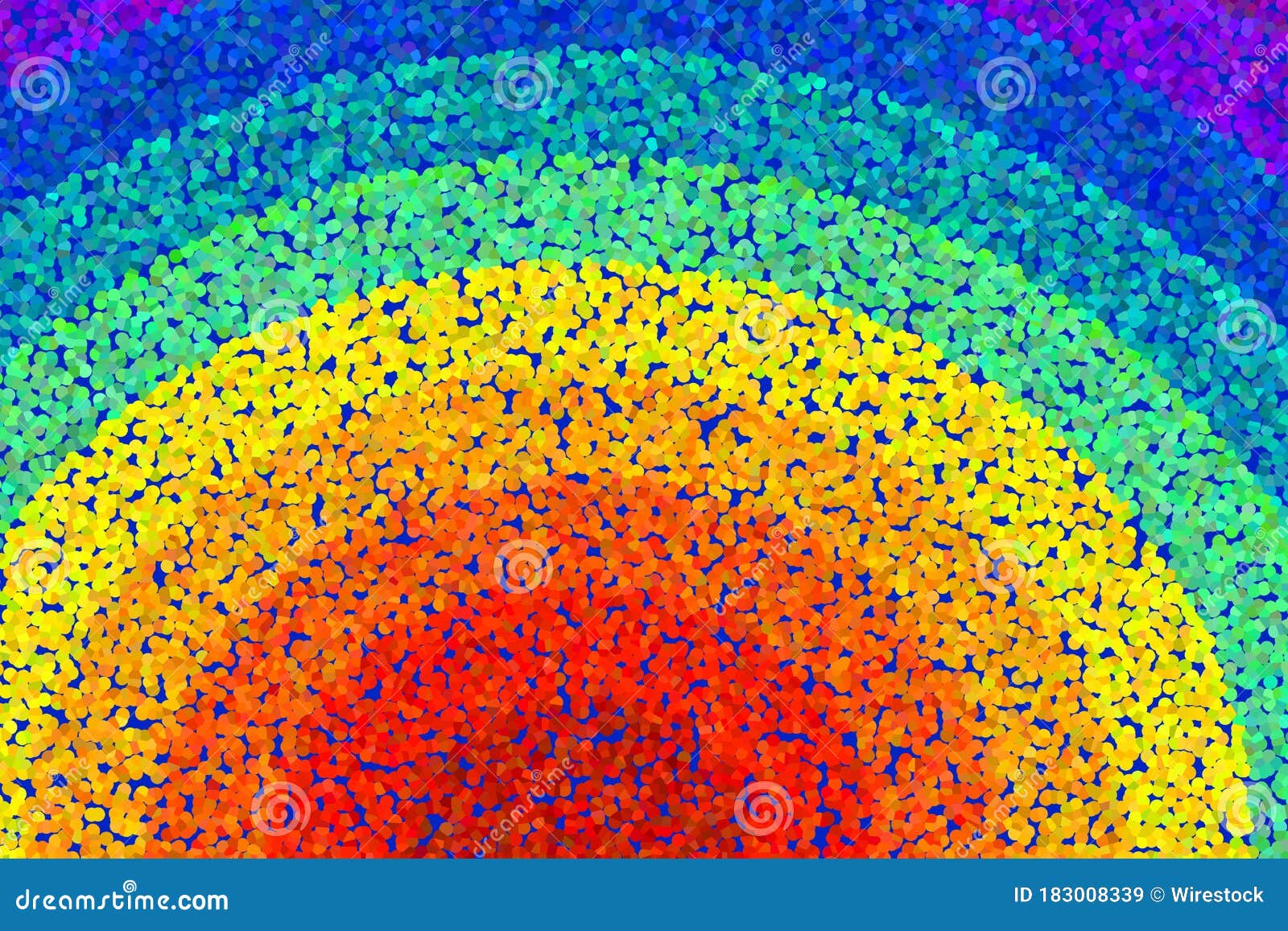 Illustration of an Abstract Background with Mixed Colors - Perfect for ...