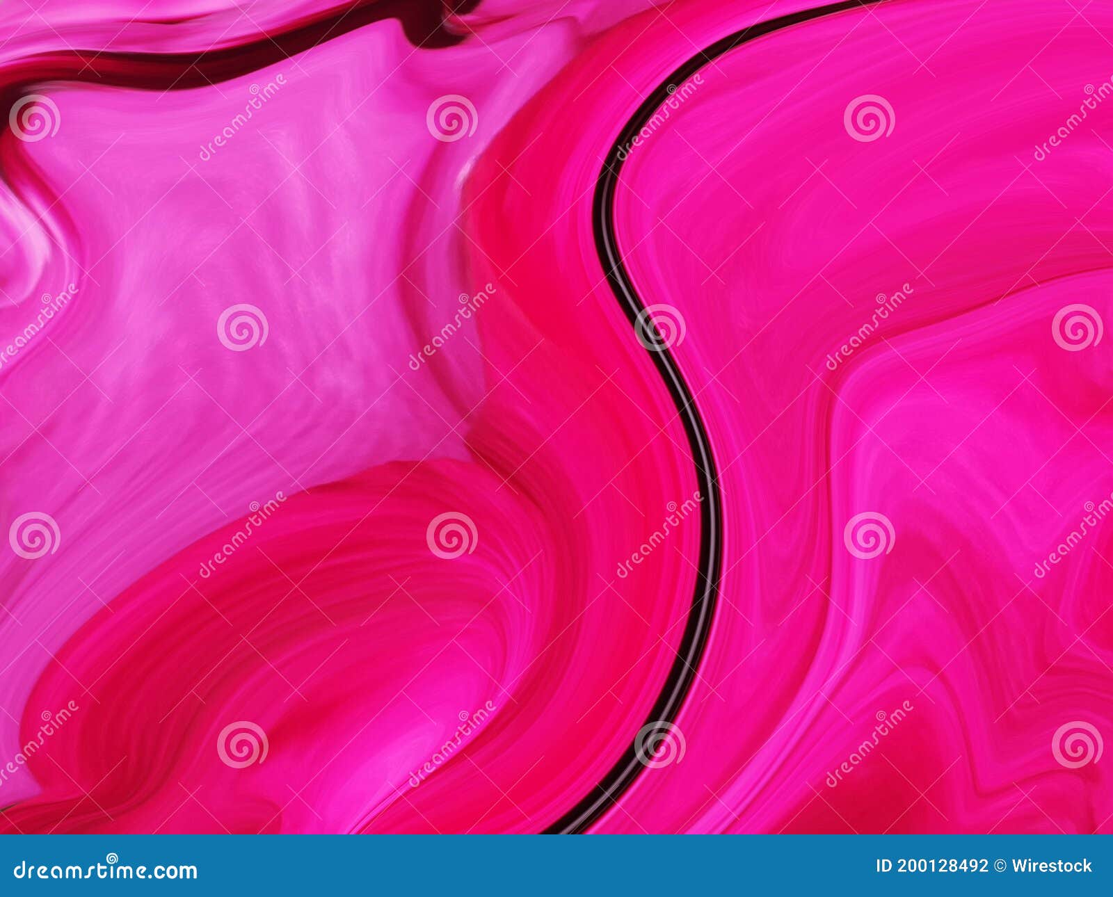 Illustration of an Abstract Background with Pink Marbling Pattern Stock ...