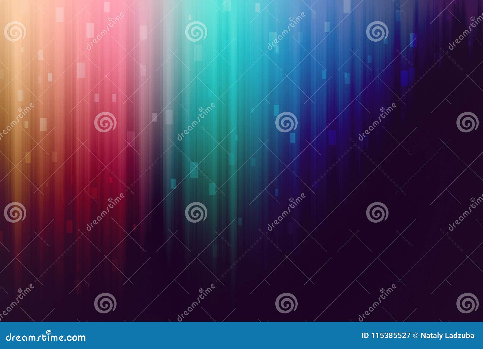 Beautiful Multi-colored Line Background Stock Illustration ...