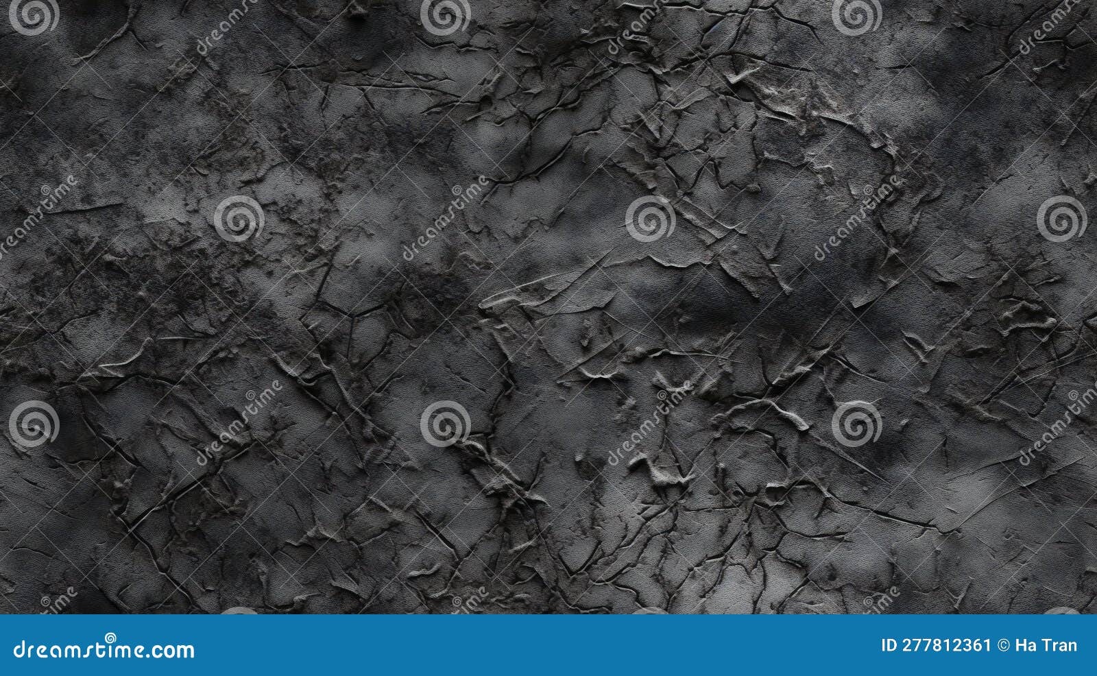 Abstract Black Background with Cracks and Holes, Grunge Texture Stock ...