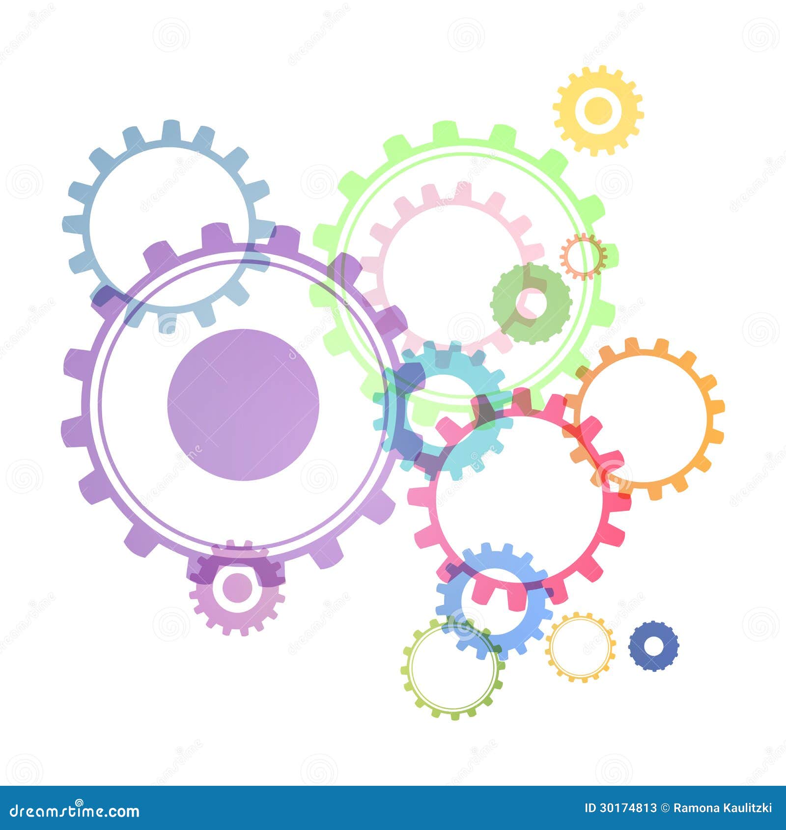 Cog wheels stock illustration. Illustration of circle - 30174813
