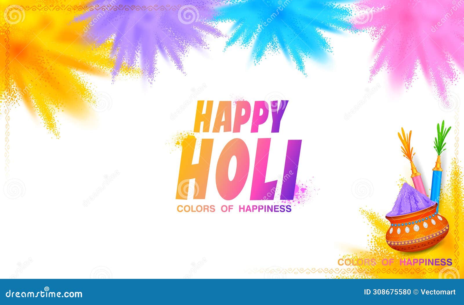 Happy Holi Background Card Design for Color Festival of India ... Happy Holi Background Card Design for Color Festival of India ...