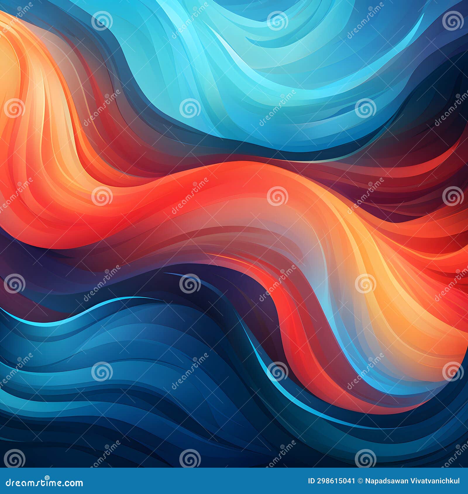 Illustration of Abstract Colorful Wave Shading Background. Generative ... Illustration of Abstract Colorful Wave Shading Background. Generative ...