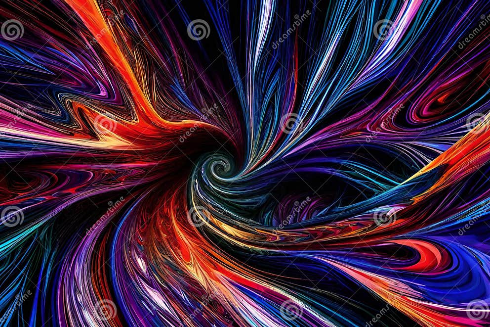 Abstract Coloring Background of the Gradient with Visual Wave,twirl and ...